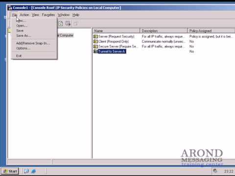 How To Add IP Security Monitor to the MMC Quick & Simple