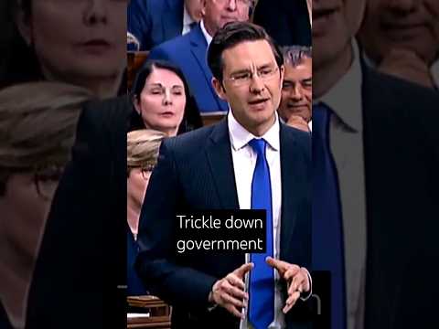 Trudeau's trickle down economics!! #justinflation #inflation #economy