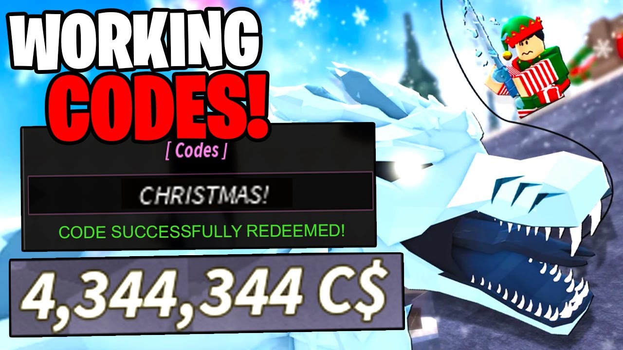 *NEW* ALL WORKING CODES FOR FISCH IN DECEMBER 2025! ROBLOX FISCH CODES