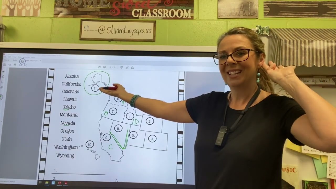 Memorize in Minutes the West Region