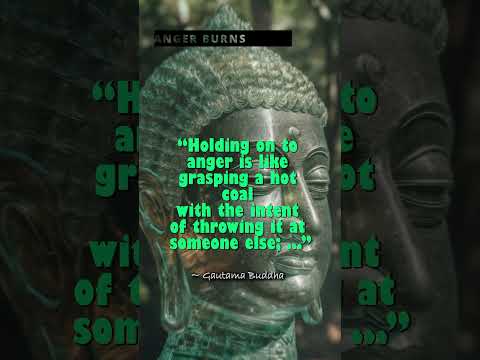 Famous GAUTAMA BUDDHA Quote I ANGER I #short #buddha #buddhaquotes