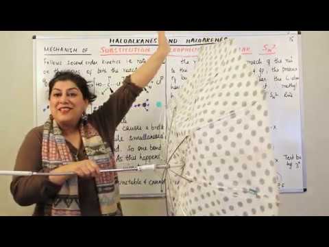 Substitution Nucleophilic Bimolecular , SN2 Mechanism - Haloalkanes And Haloarenes #15