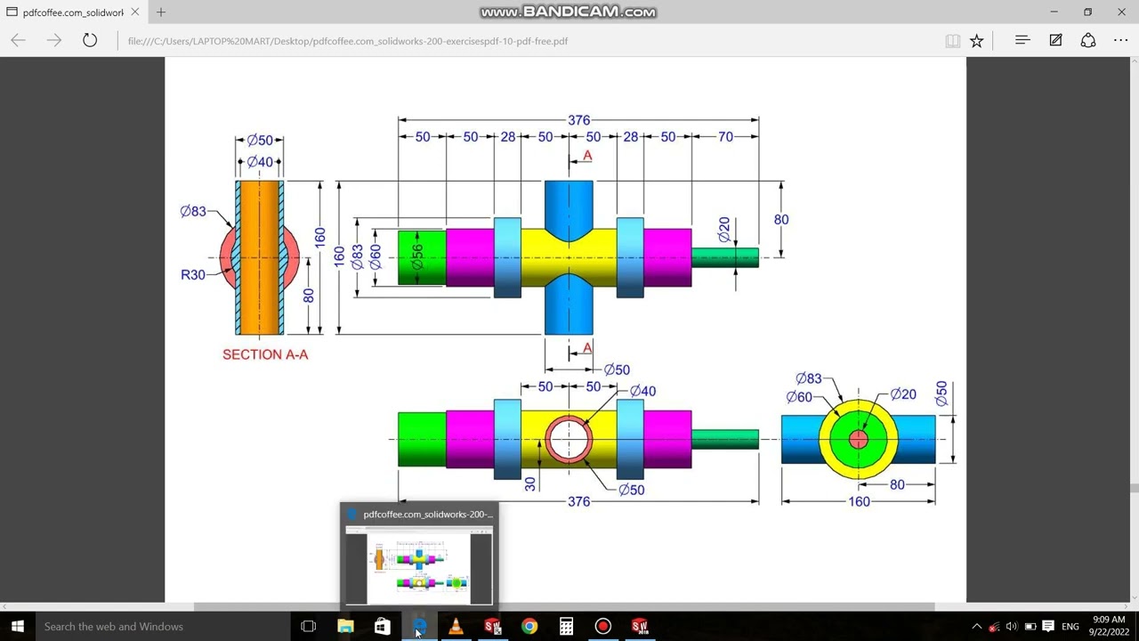 Solidwork exercise 36