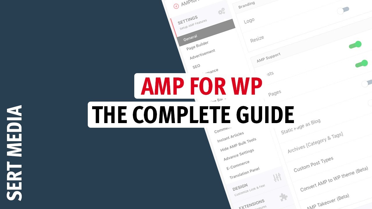 AMP For WP Tutorial 2020 - How To Setup & Configure AMP For W WordPress Plugin 2020 - AMP For WP
