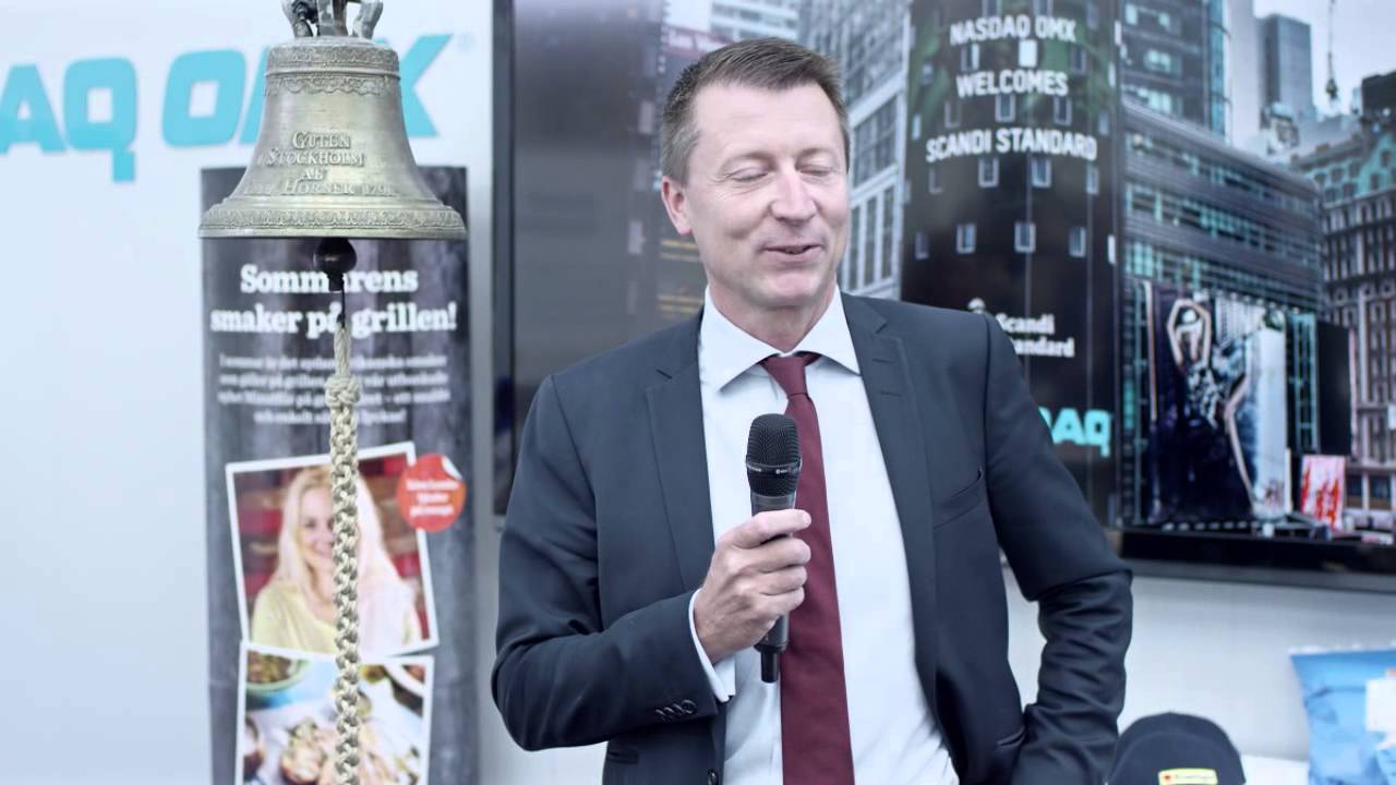 Scandi Standard listing ceremony at NASDAQ OMX