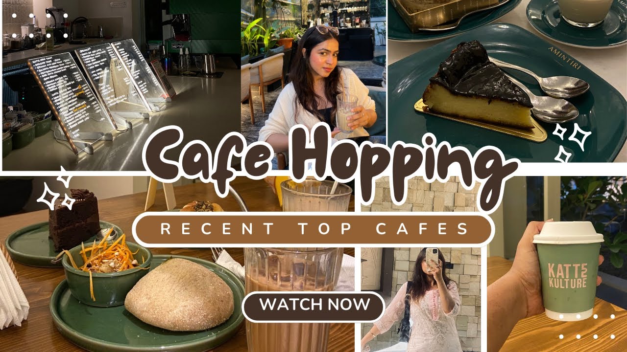 Cafe Crawl : Exploring best cafes in Bangalore | cafe vlog | Cafe finds | Best Brew finds