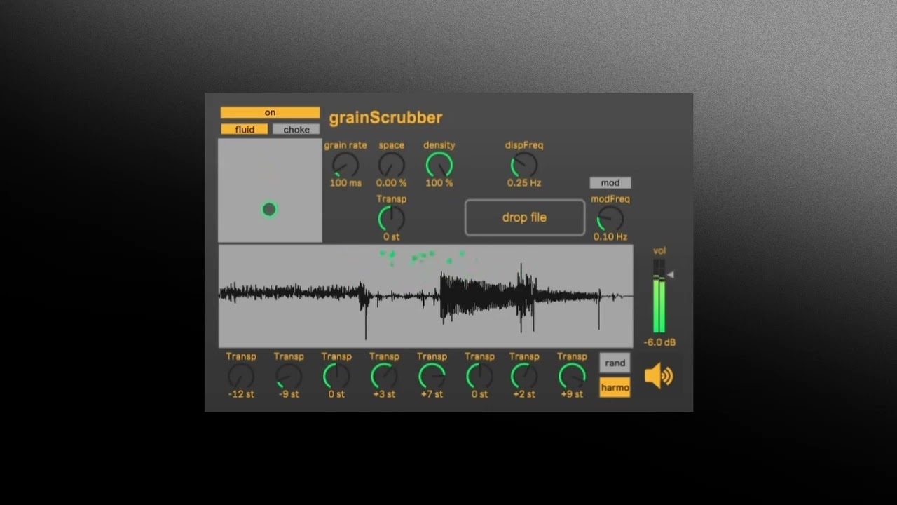 grainScrubber Max/MSP patch 01