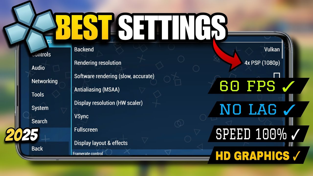 Best PPSSPP Settings For Android | 2026 Edition