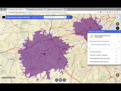 Restaurant Location Selector