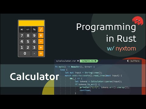 How to implement a Calculator in Rust