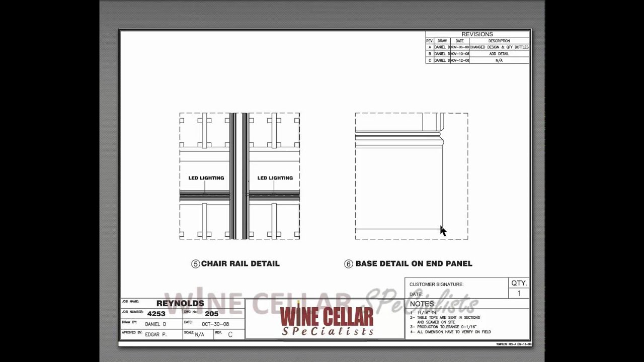 Custom Wine Cellars Seattle Washington Reynolds