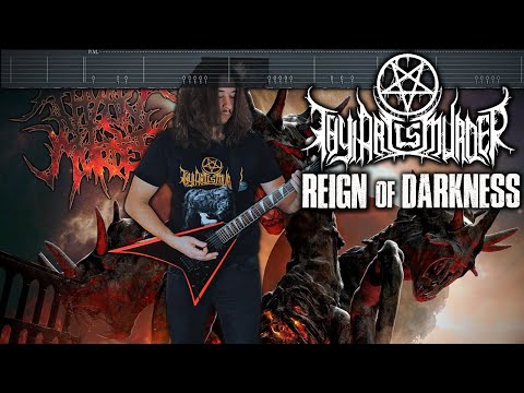 THY ART IS MURDER | Reign Of Darkness | (Guitar Cover) with tabs #89