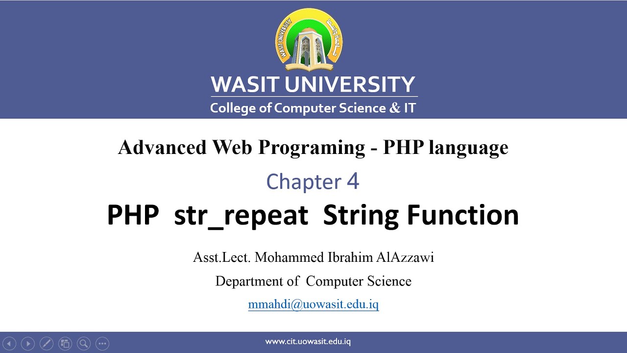 47 PHP  str repeat  String Function