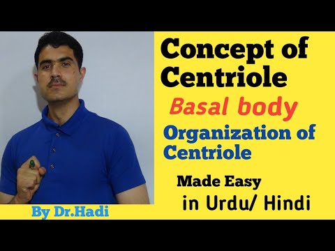 L-14 Centriole and Basal Body in Urdu Hindi by dr A. Hadi