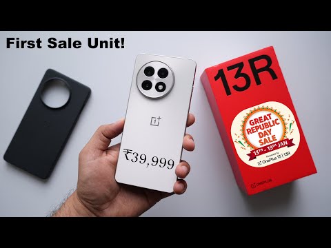 OnePlus 13R Unboxing & Review!π₯ Amazon Republic Day Sale Unit | Comparison with iQOO 12 (HINDI)