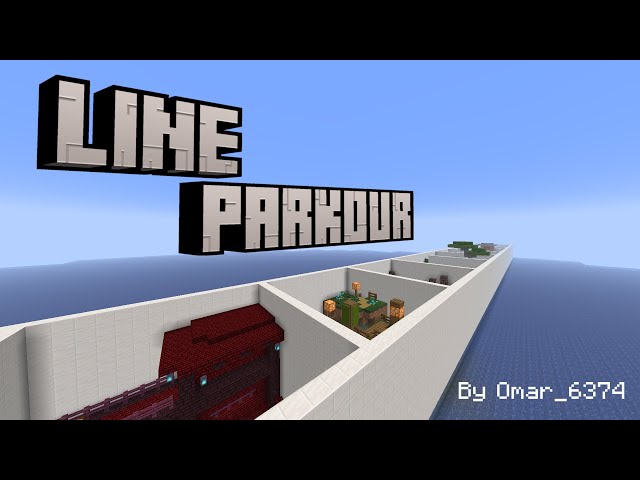Line Parkour Minecraft Map