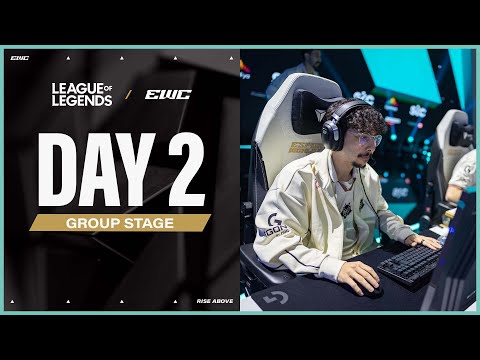 League of Legends at EWC 25 - Day 2 - Group Stage & Playoffs