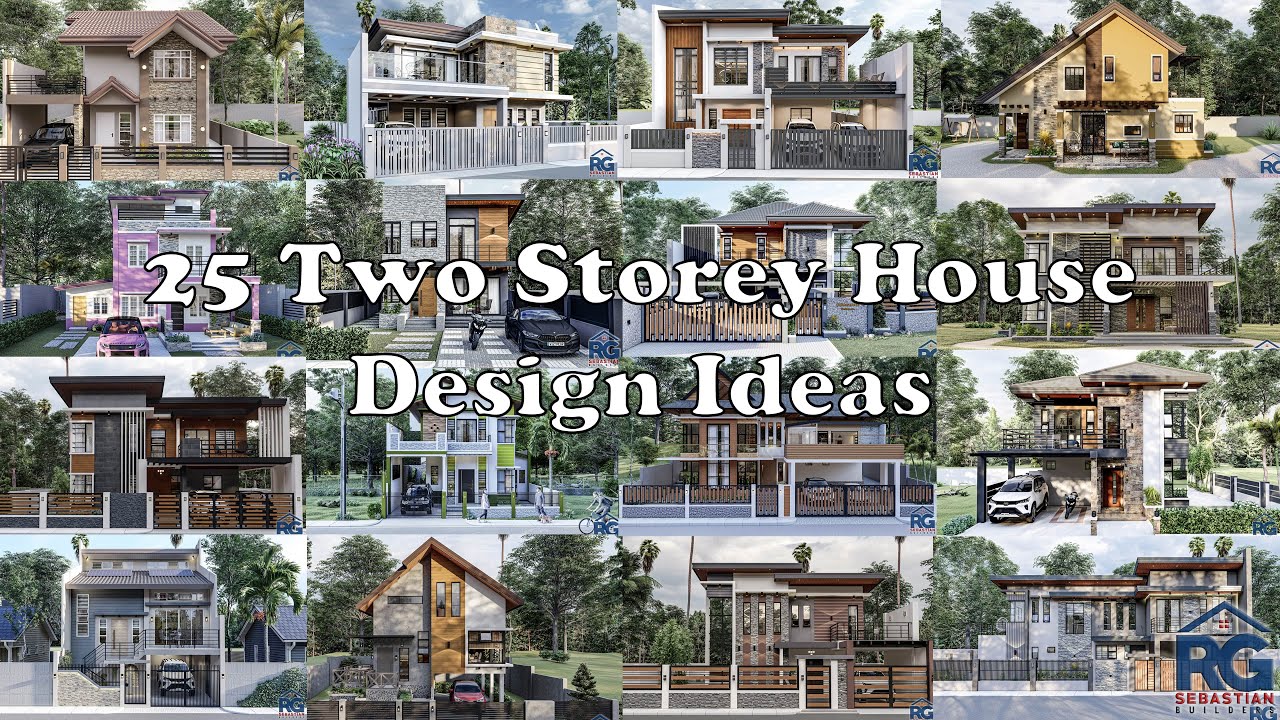 25 Modern Two Storey House Ideas