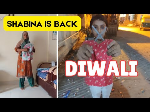 diwali vlog | shabina is back #bangalorevlogs #minivlog #familyvlogs #dailyvlog