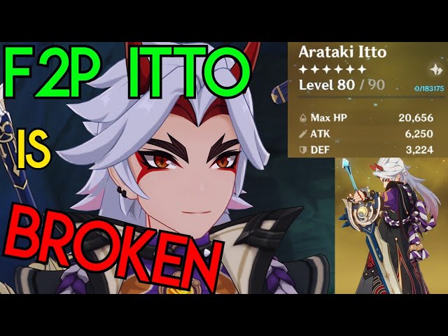 Best F2P builds for Itto and Gorou in Genshin Impact