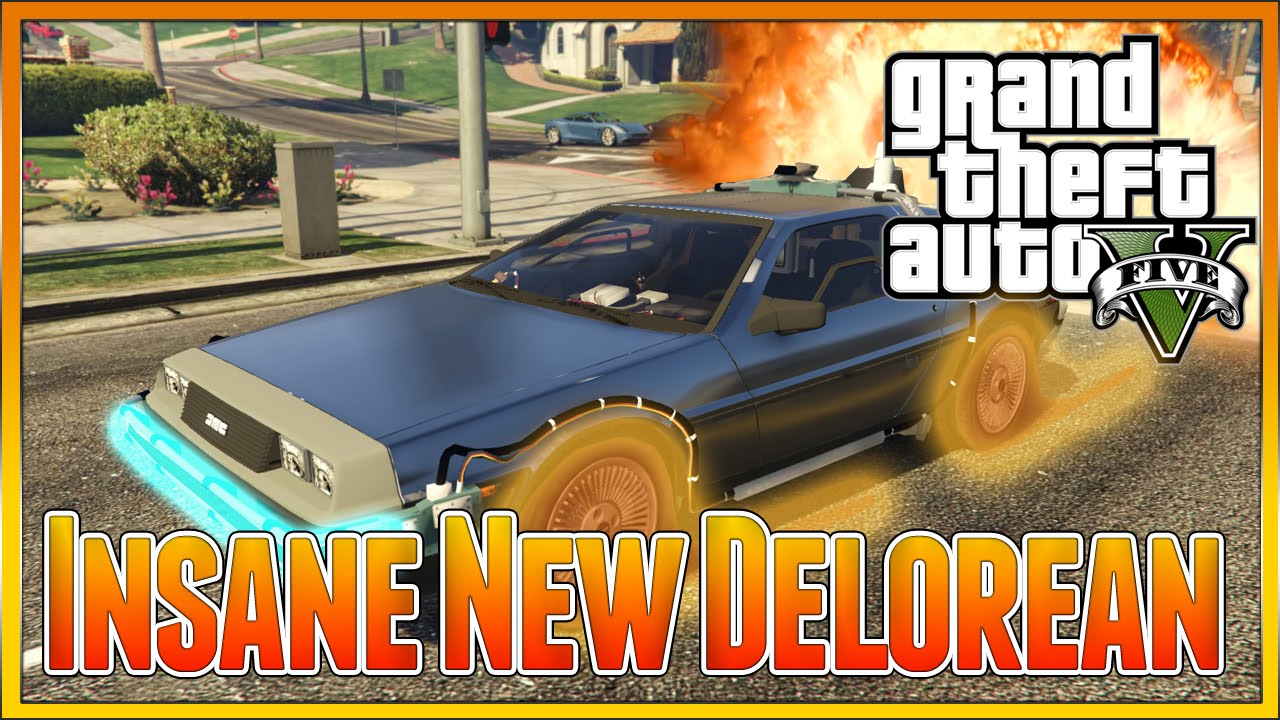 Back To The Future - Delorean Time Machine (3 Car Pack) 1.0 - GTA 5