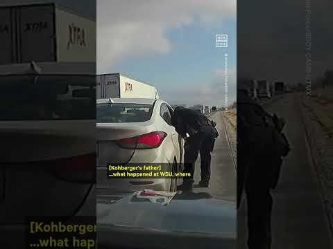 Body Cam Footage Shows Idaho Murder Suspect Bryan Kohberger During Traffic Stop