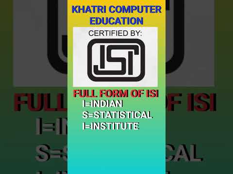 FULL FORM OF ISI MARK ‼️ #viral #isi #shorts