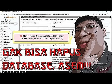 error dropping database (can't rmdir '' errno 41 directory not empty) WHYYY!!