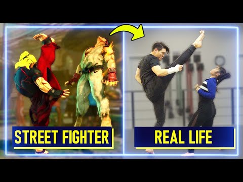 Martial Artists Recreated 'Street Fighter' Moves in Real Life