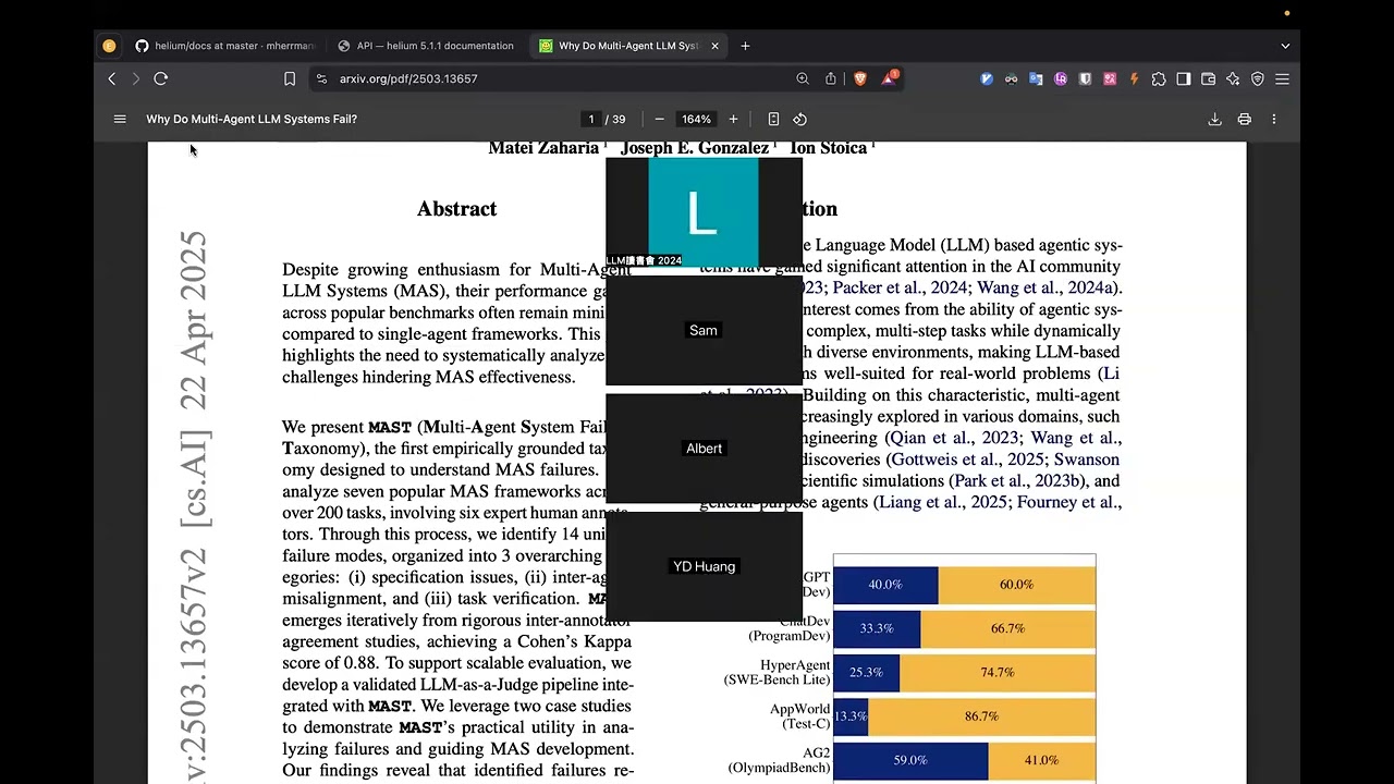[ AI sharing ] Why Do Multi-Agent LLM Systems Fail?