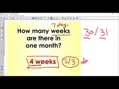 year, months, weeks, days, hours and minutes