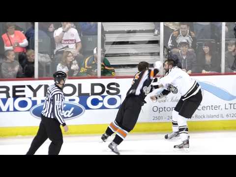 David Simoes vs. Mitch McColm, December 07, 2012 - Missouri Mavericks ...