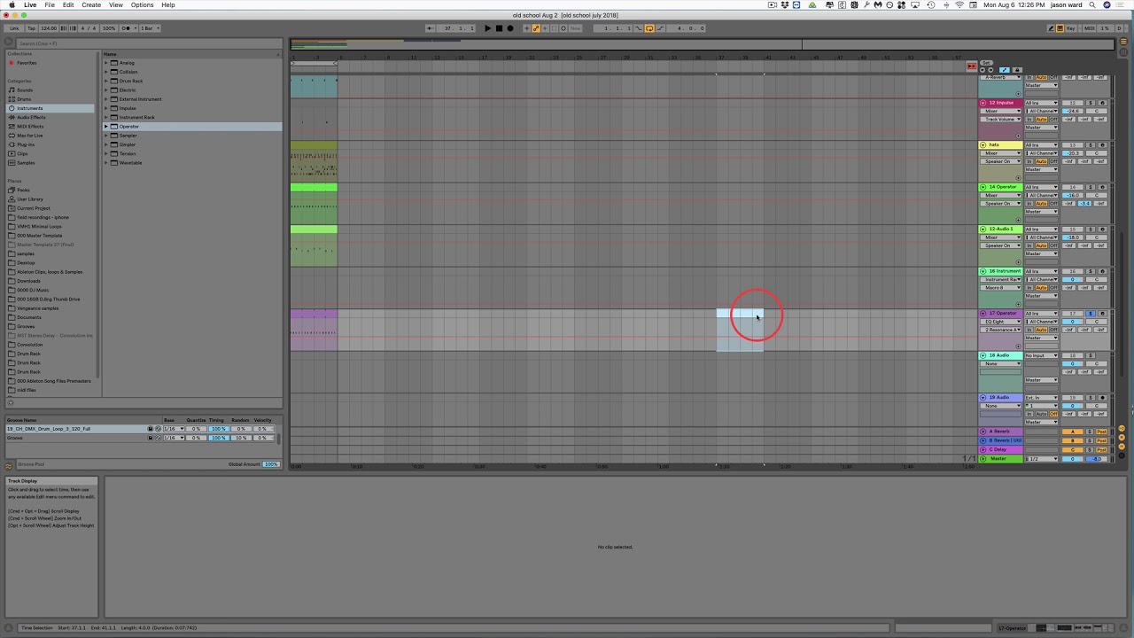 Ableton 10 - Create Midi Clip Shortcut