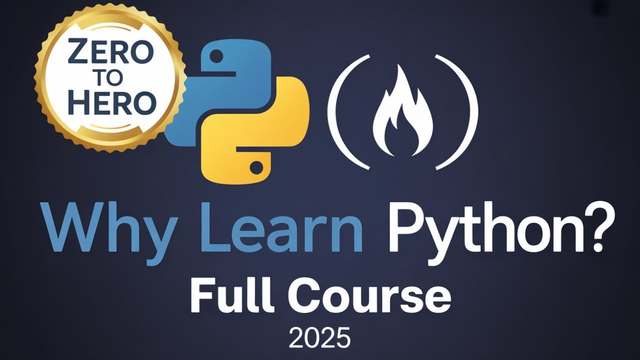 Python Full Course 2025 – Part 1: Why Learn Python + Installation (Zero to Hero)