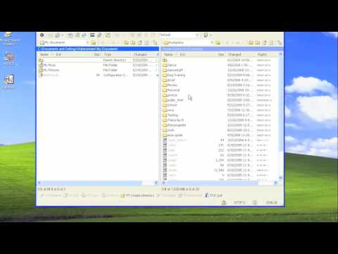 Transferring files with WINSCP