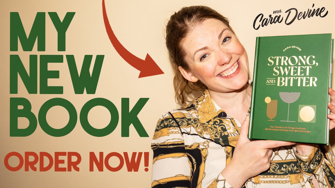 The Cocktail Book YOU NEED! I walk you through my recently published book