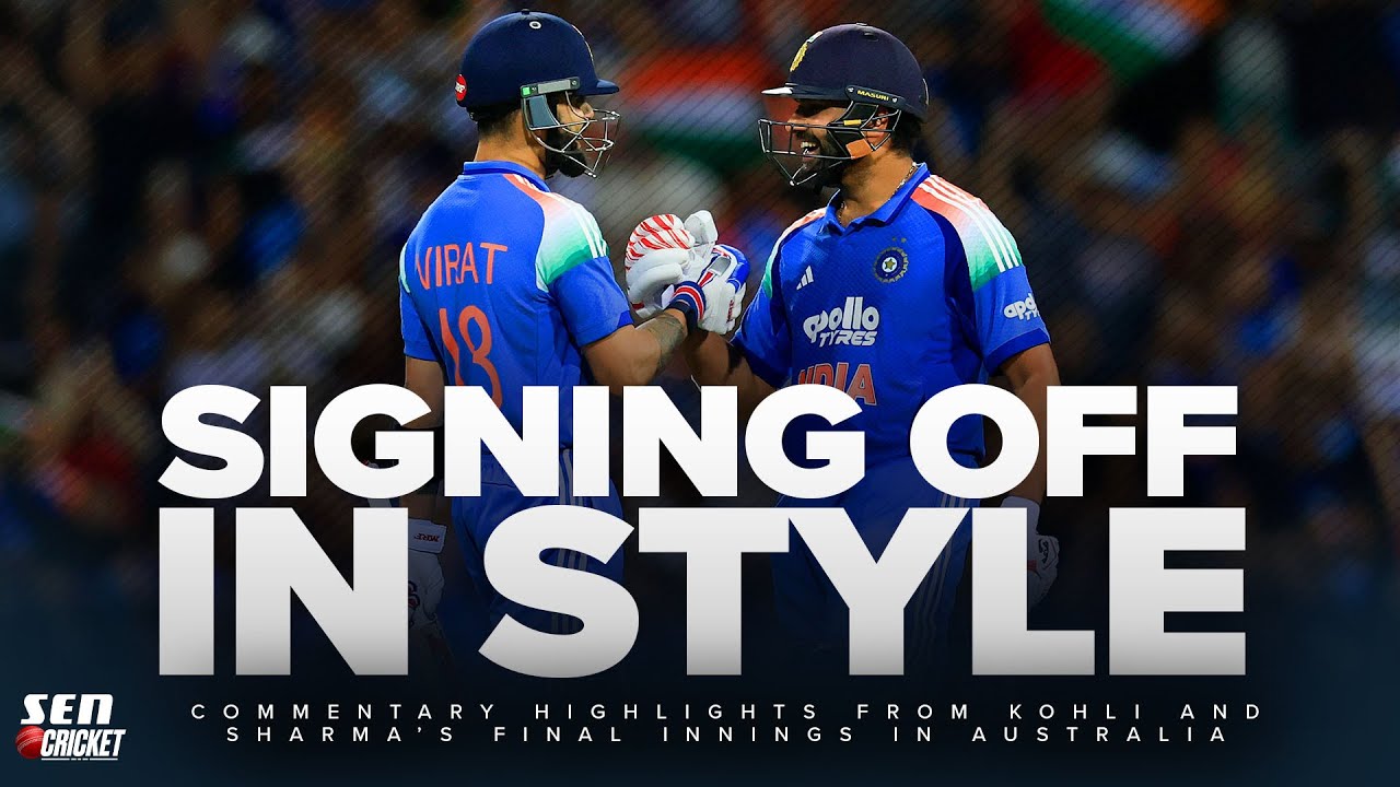 The highlights from Kohli and Sharma's LAST HURRAH in Australia - SEN Cricket