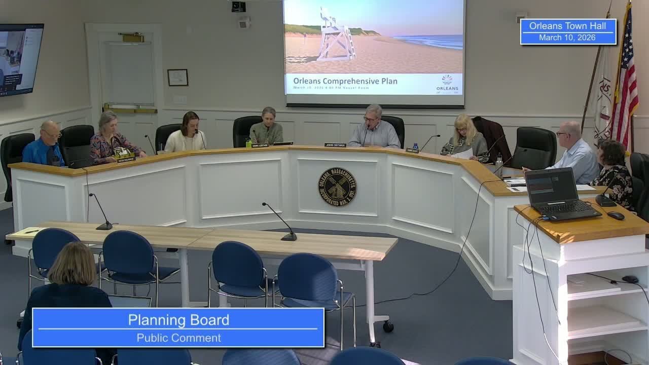 Planning Board - March 10, 2026