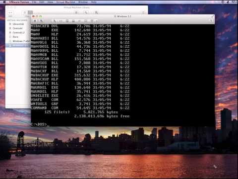 MS DOS 6 22 VM Installation
