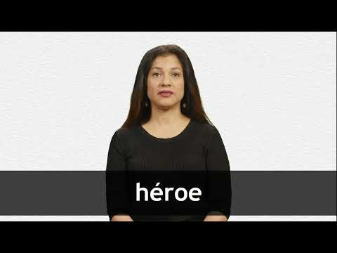 Traducción en inglés de “HÉROE” | Collins Diccionario español-inglés
