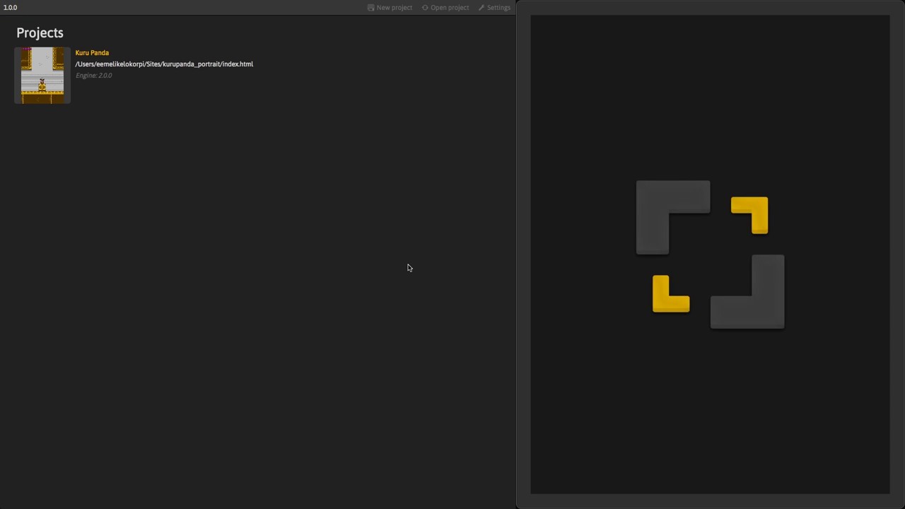 Panda 2 Tutorial - 1.5. User interface