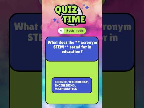 What does the mp4 acronym STEM stand for in education