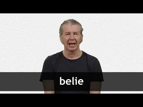 BELIE definition and meaning | Collins English Dictionary