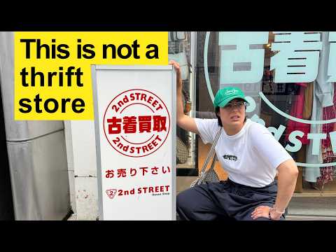 Why are there no thrift stores in Japan?
