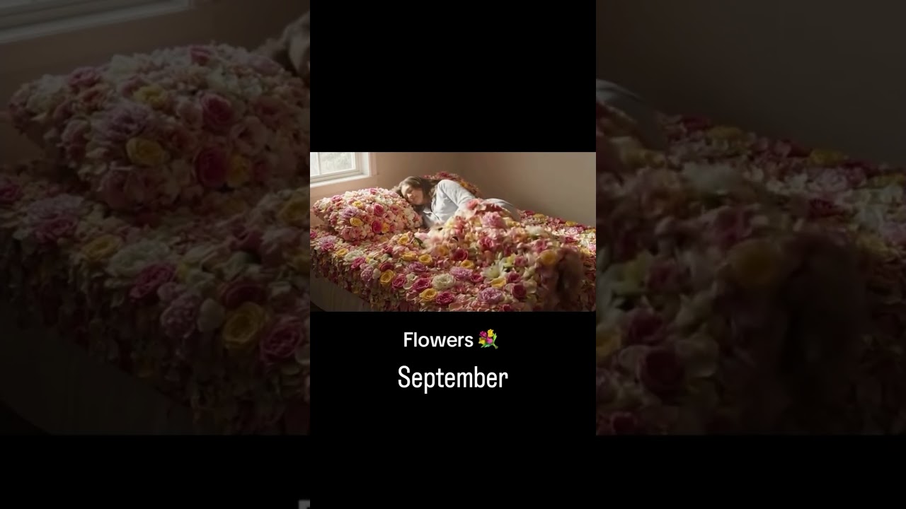AI-Generated Bed: A Dreamlike Journey Through Seasons and Space ❄️🌸🔥 #aiwithdigital #birth #viral