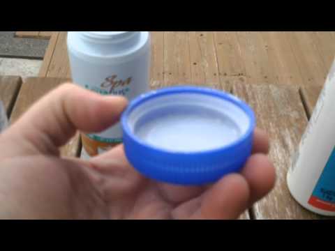 Hot tub Step 4 - PH Up or Down - 1000 litre hot tub read instructions how much