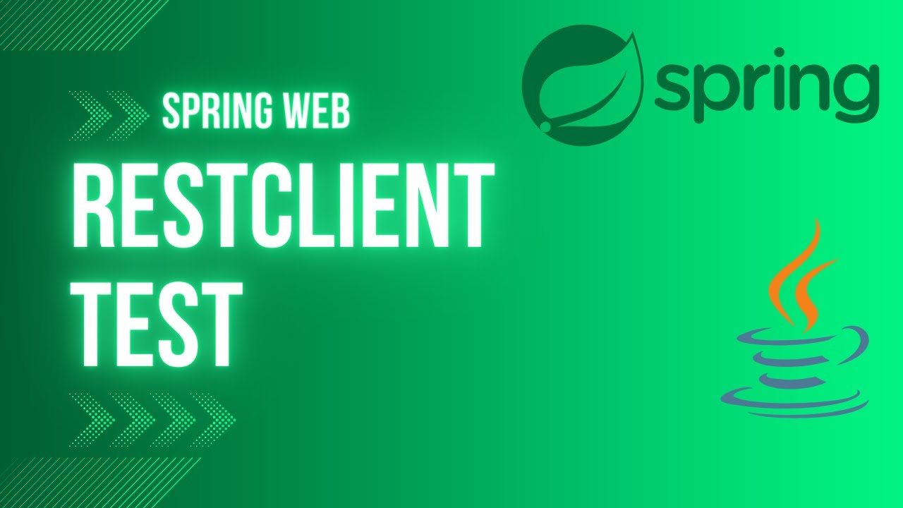 Spring Web (Part 6) - RestClient Testing