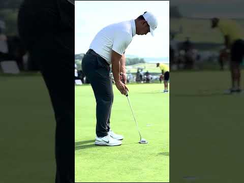 Tom Kim Prepares For Oakmont's Greens Ahead Of The 2025 US Open