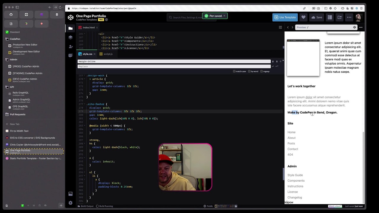 Plucking Away At Basic Template