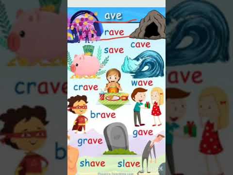 #ave words #how to teach a child to read #reading sound words with meaning let's learn everything